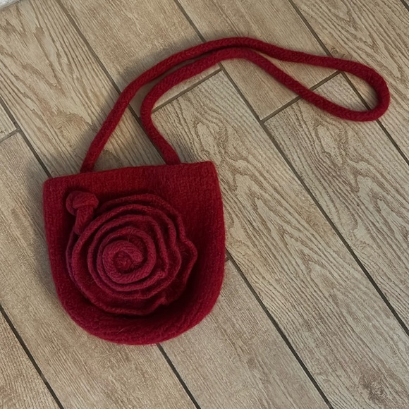 Hand Crafted | Bags | Boiled Wool Shoulder Bag | Poshmark